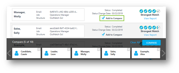 Building Group Reports – Harver-Outmatch Help Center